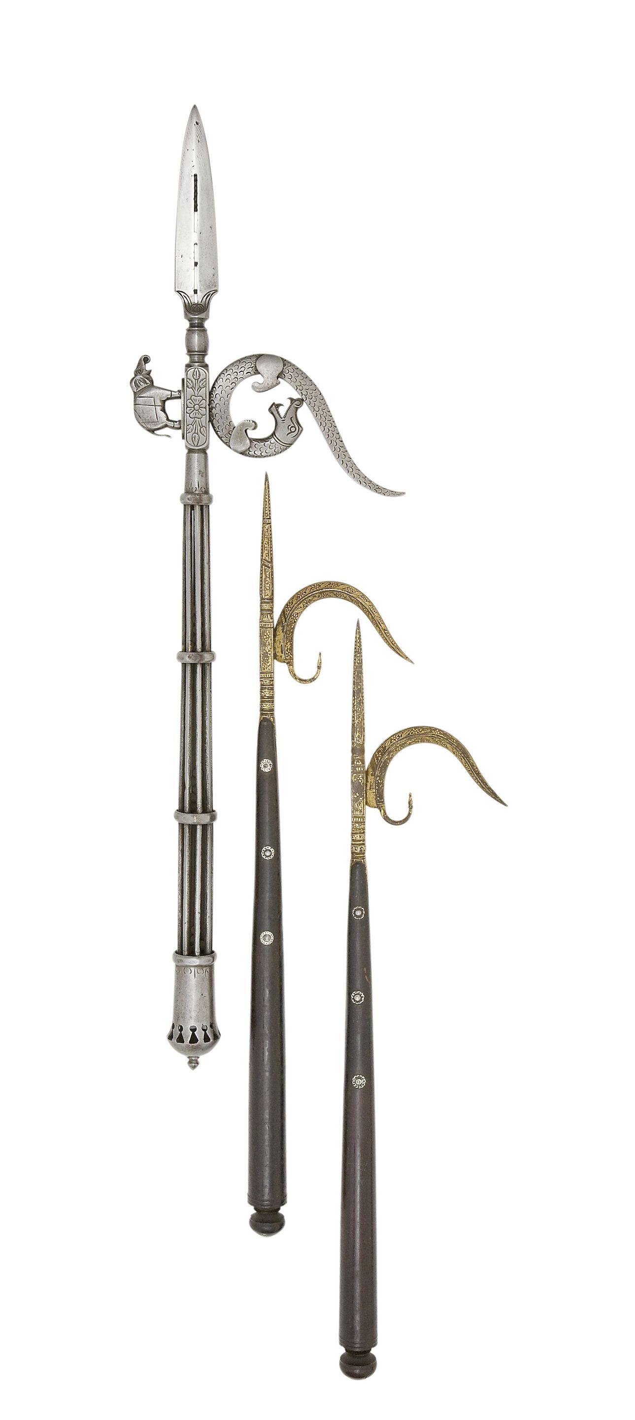 Bonhams : A Pair Of Indian Elephant Goads (Ankus)