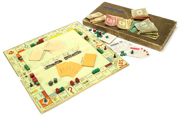 Bonhams : Rare German pre-war Berlin Monopoly set The German edition of ...