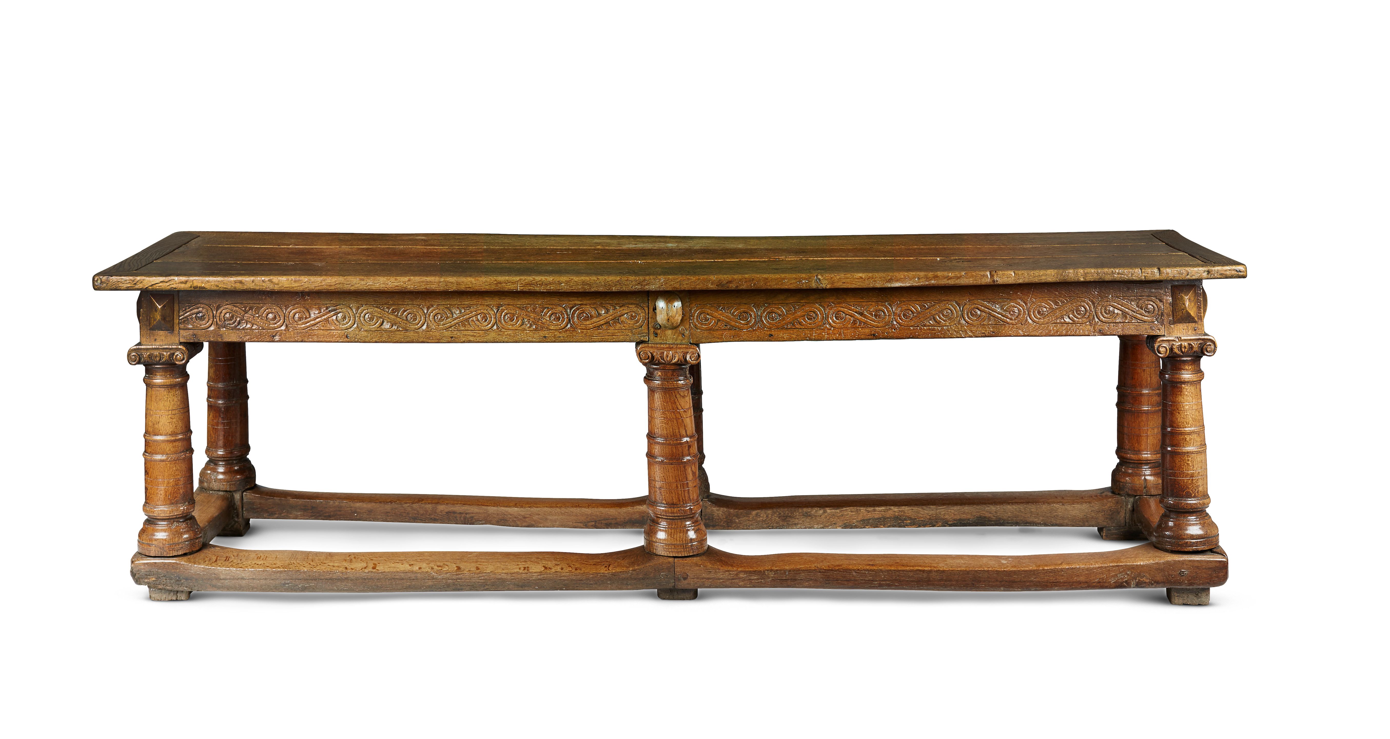 Bonhams : The Bridwell House refectory table A rare and remarkable ...