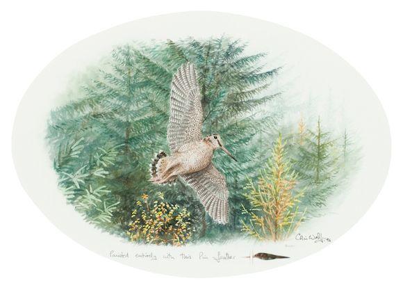 Bonhams : Colin Woolf (British, born 1956) Woodcock (together with ...