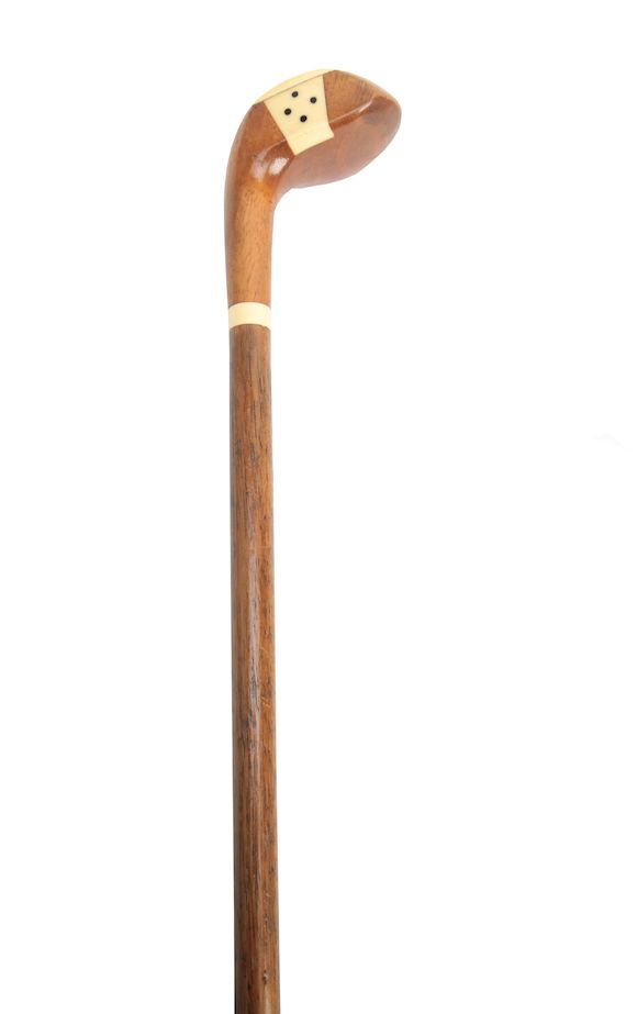 Bonhams : A Sunday Club walking stick, circa 1900