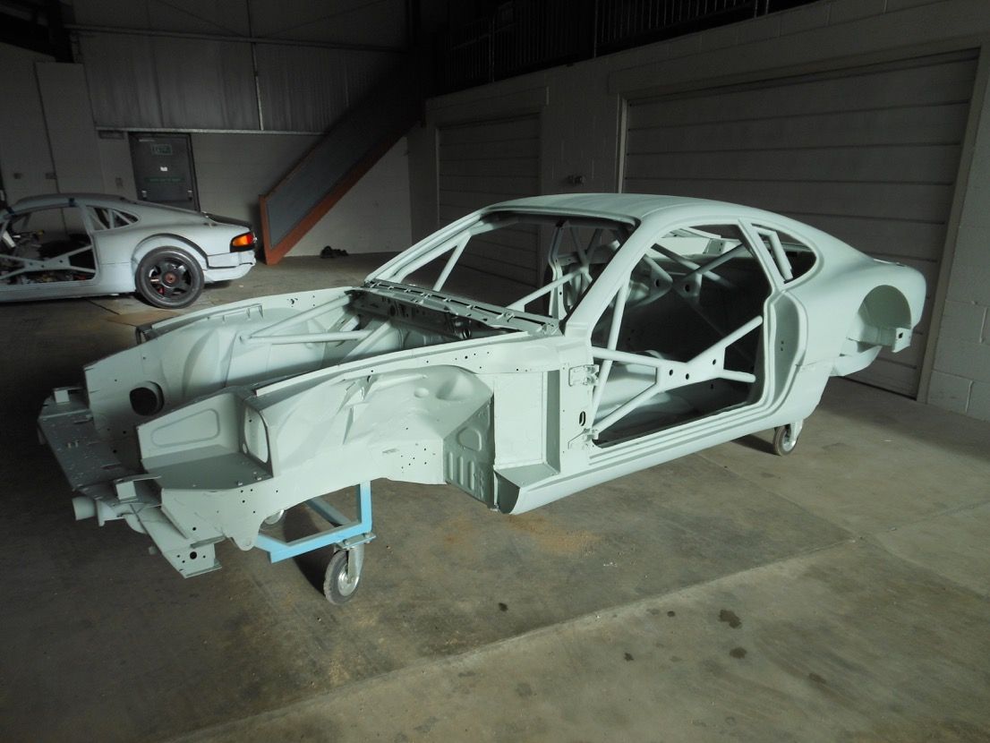 Bonhams Cars : Aston Martin DB7 Race Car V12 GT Bodyshell, Engine and ...