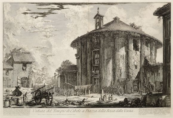 Bonhams : Giovanni Battista Piranesi (Italian, 1720-1778) Four Plates ...