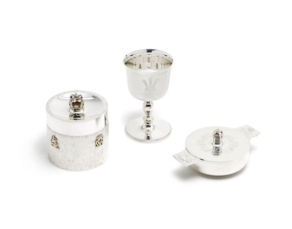 Bonhams : ALEX GEORG STYLES FOR GARRARD: A Britannia standard silver ...