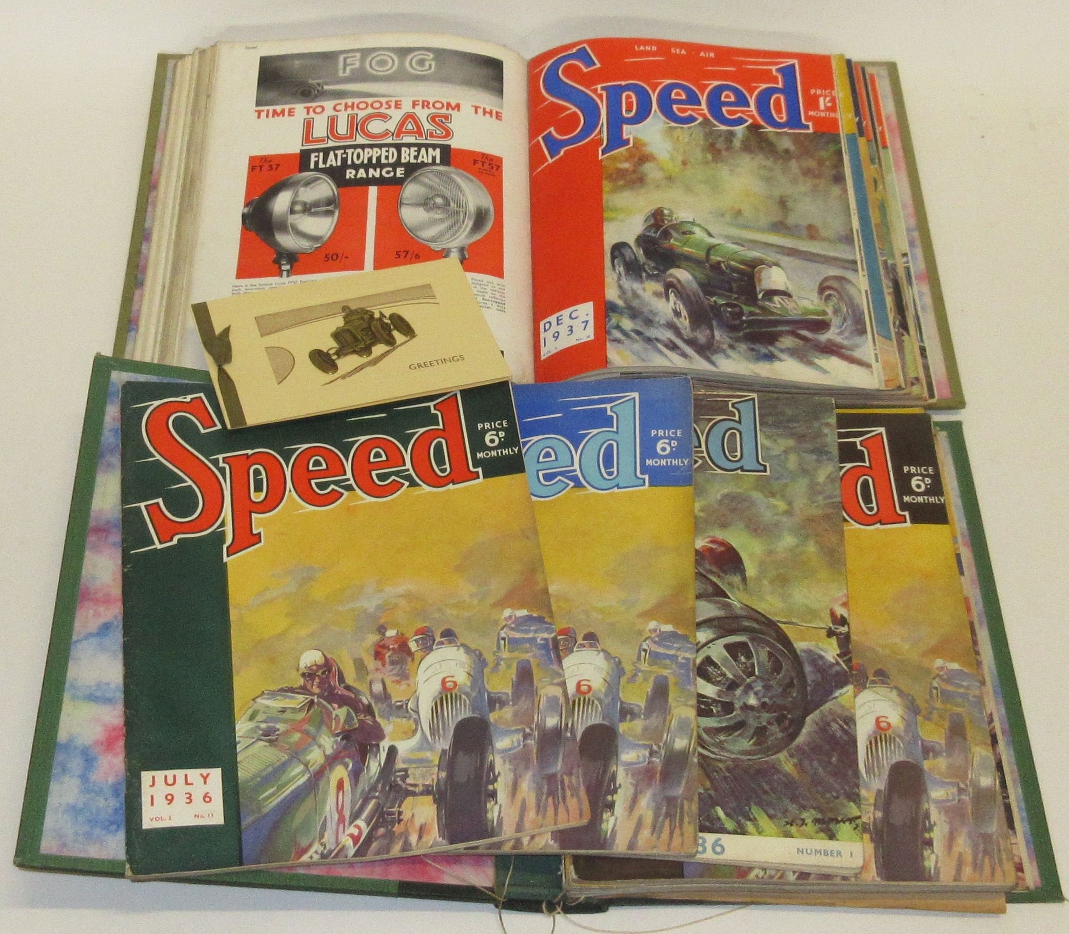 Bonhams Cars : Two Volumes of Speed magazine, ((3))