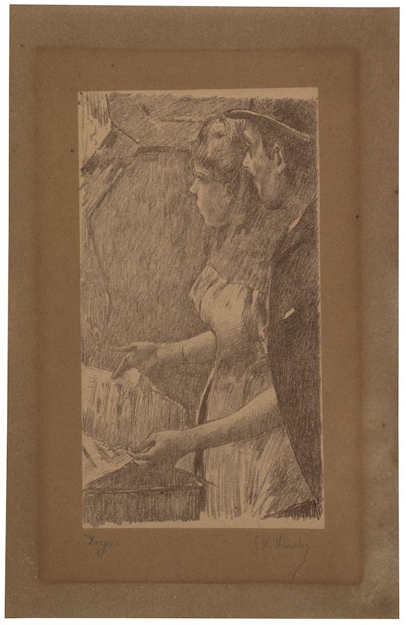 Bonhams : Edgar Degas (French, 1834-1917) and Georges W. Thornley ...