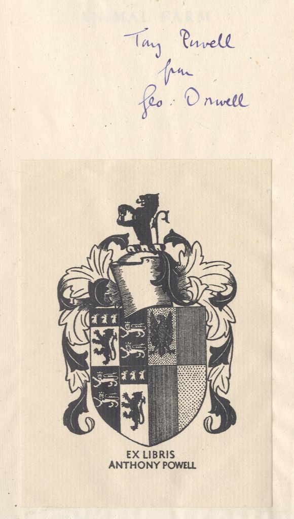 Bonhams : ORWELL (GEORGE) Animal Farm, FIRST EDITION, AUTHOR'S ...