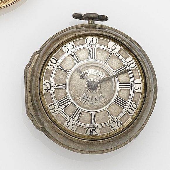 Bonhams : William Batho, London. A silver key wind pair case pocket ...