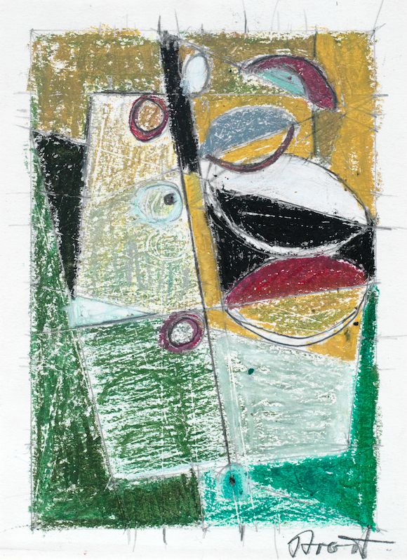 Bonhams : Sir Terry Frost R.A. (British, 1915-2003) Walk Along The Quay
