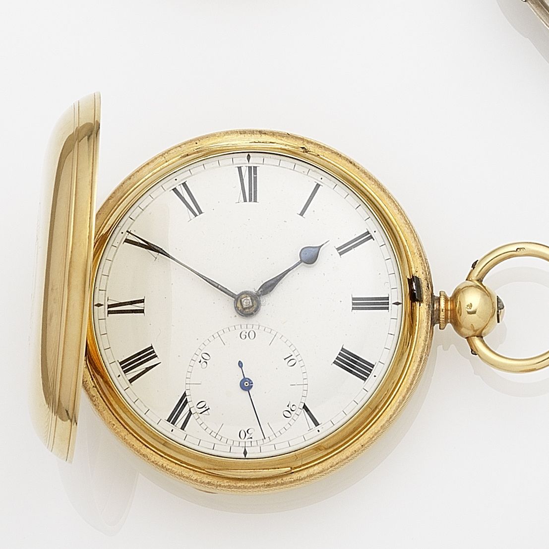 Bonhams : Thomas Rigby, London. An 18ct gold key wind full hunter ...