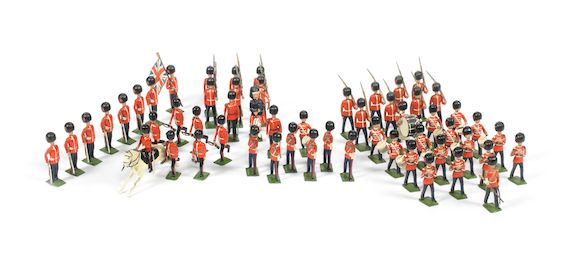 Bonhams : Britains set 102, The Foot Guards of the British Army 31