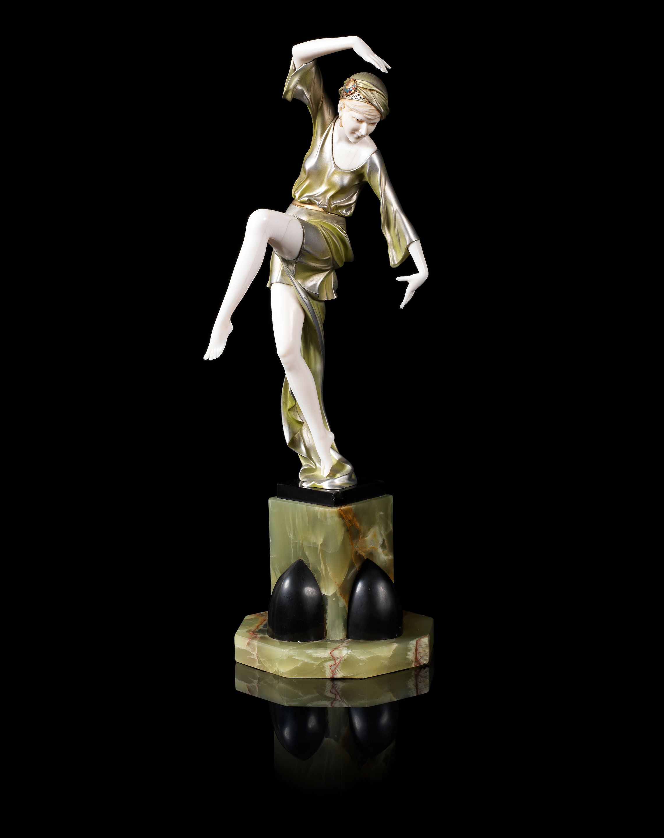 Bonhams : Ferdinand Preiss (German, 1892-1943) 'Autumn Dancer' a Cold ...