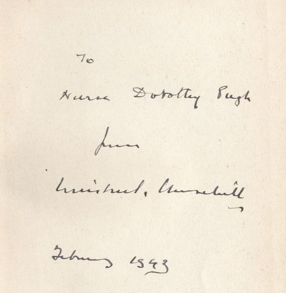 Bonhams : CHURCHILL (WINSTON) My Early Life; a Roving Commission ...