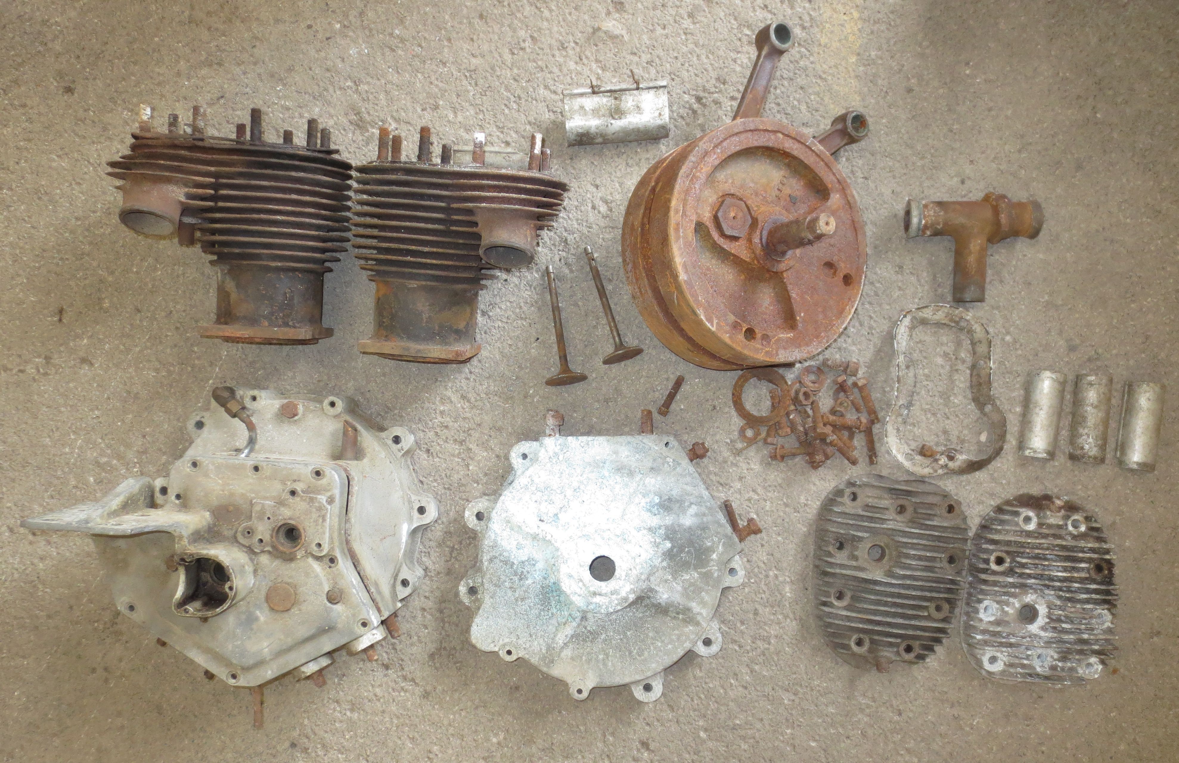 Bonhams Cars : A 1933 Brough Superior 11-50 V-Twin sidevalve engine ...