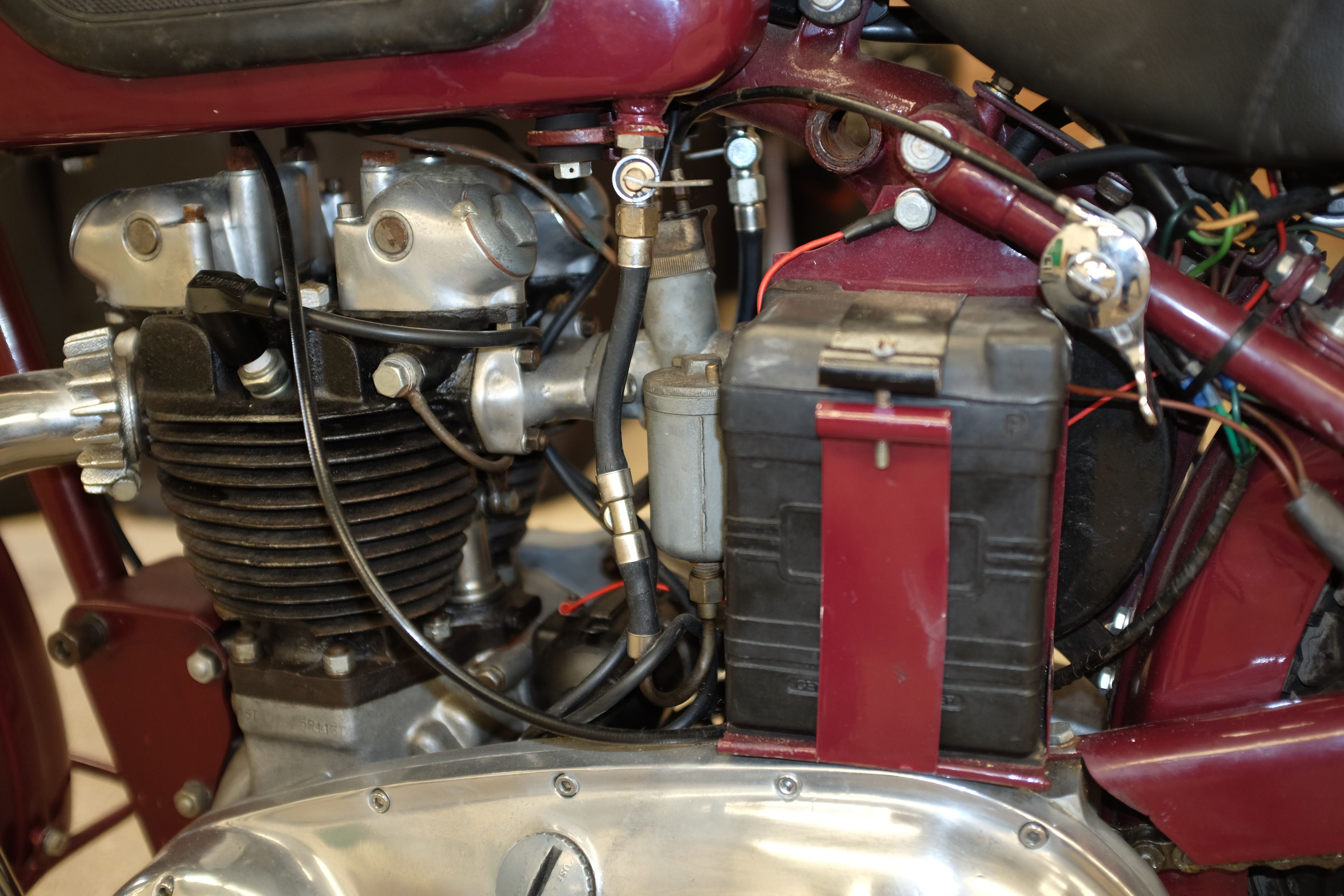Bonhams Cars : 1954 Triumph 498cc Speed Twin Frame no. 52413 Engine no ...