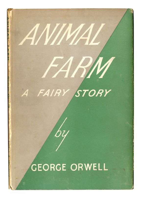 Bonhams : ORWELL (GEORGE) Animal Farm. A Fairy Story, FIRST EDITION ...