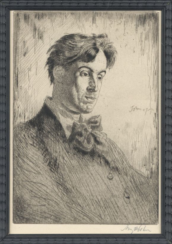 Bonhams : YEATS (W.B.) JOHN (AUGUSTUS) William Butler Yeats: Fifth ...