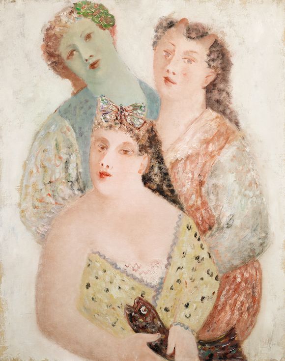 Bonhams : Leonor Fini (French, 1908-1996) Trois faunesses (Painted in 1932)