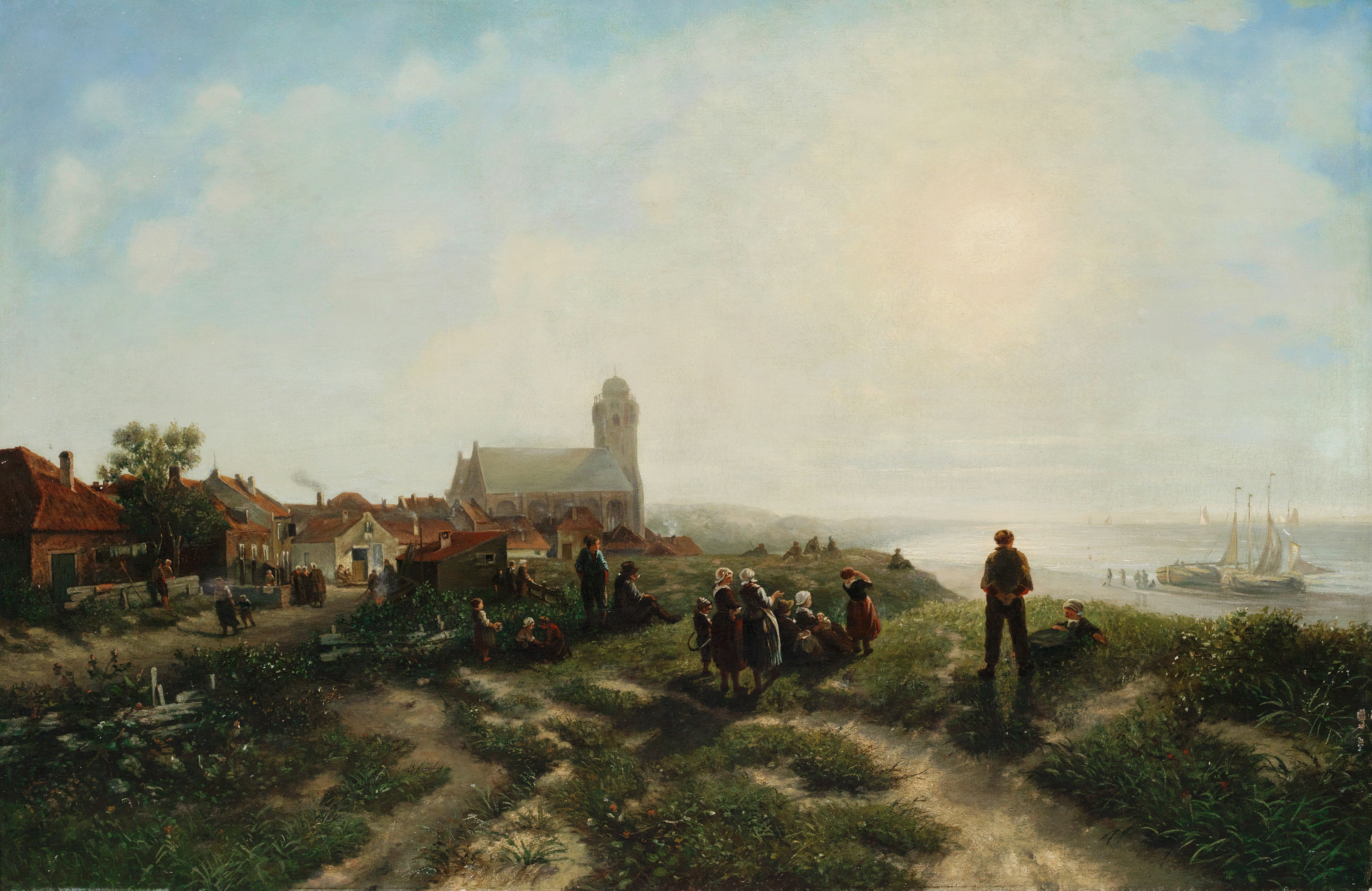 Bonhams : Attributed to Salomon Leonardus Verveer (Dutch, 1813-1876) A ...