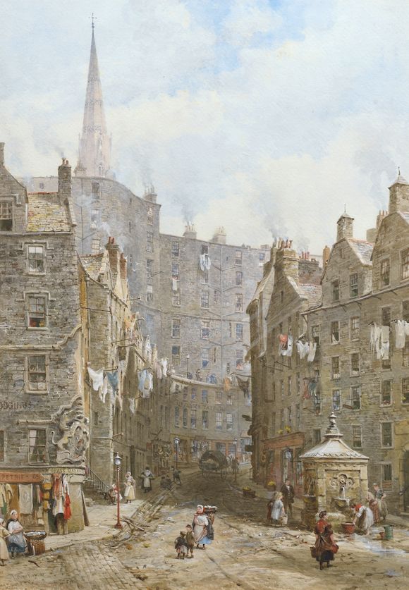 Bonhams : Louise J. Rayner (British, 1832-1924) Fort at the West Bow ...