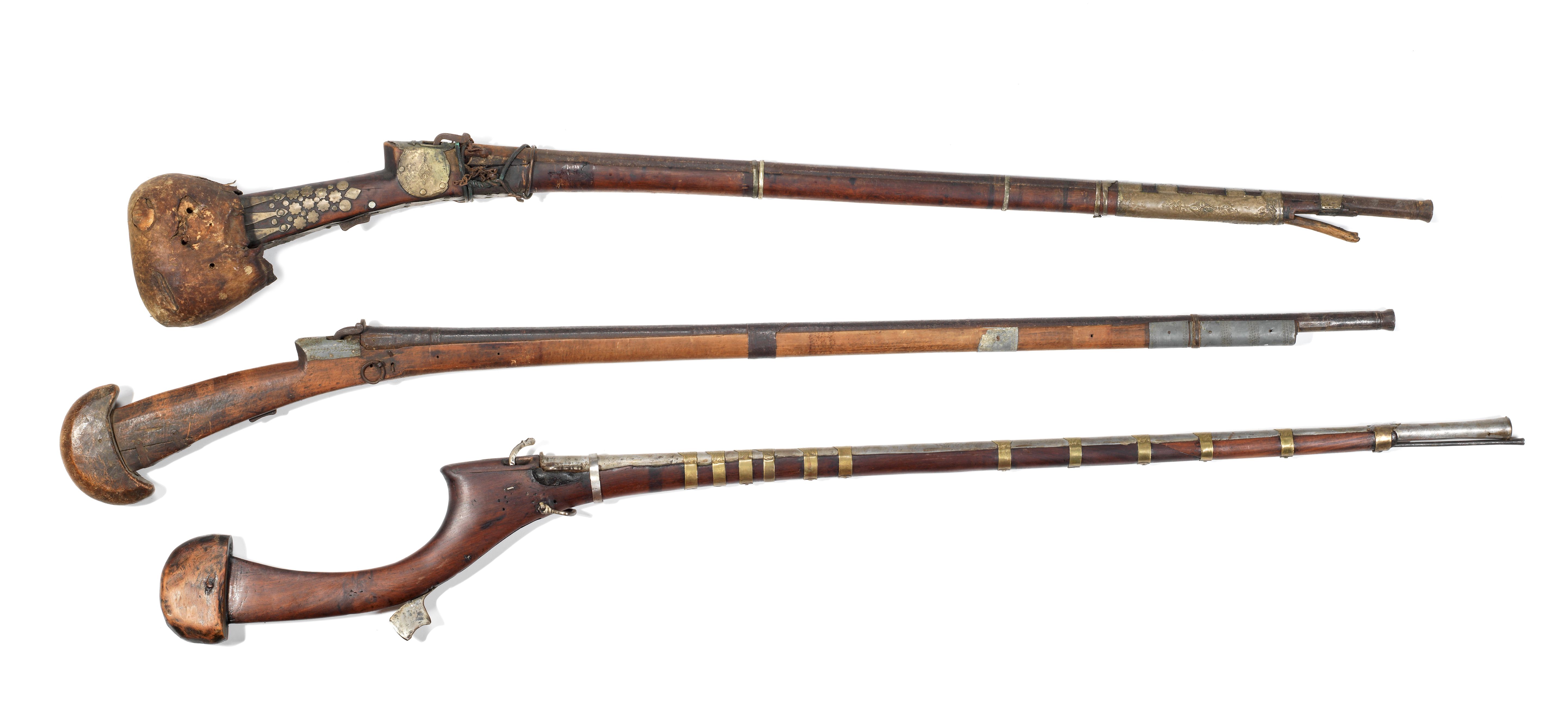 Bonhams : Three South Indian Matchlock Guns