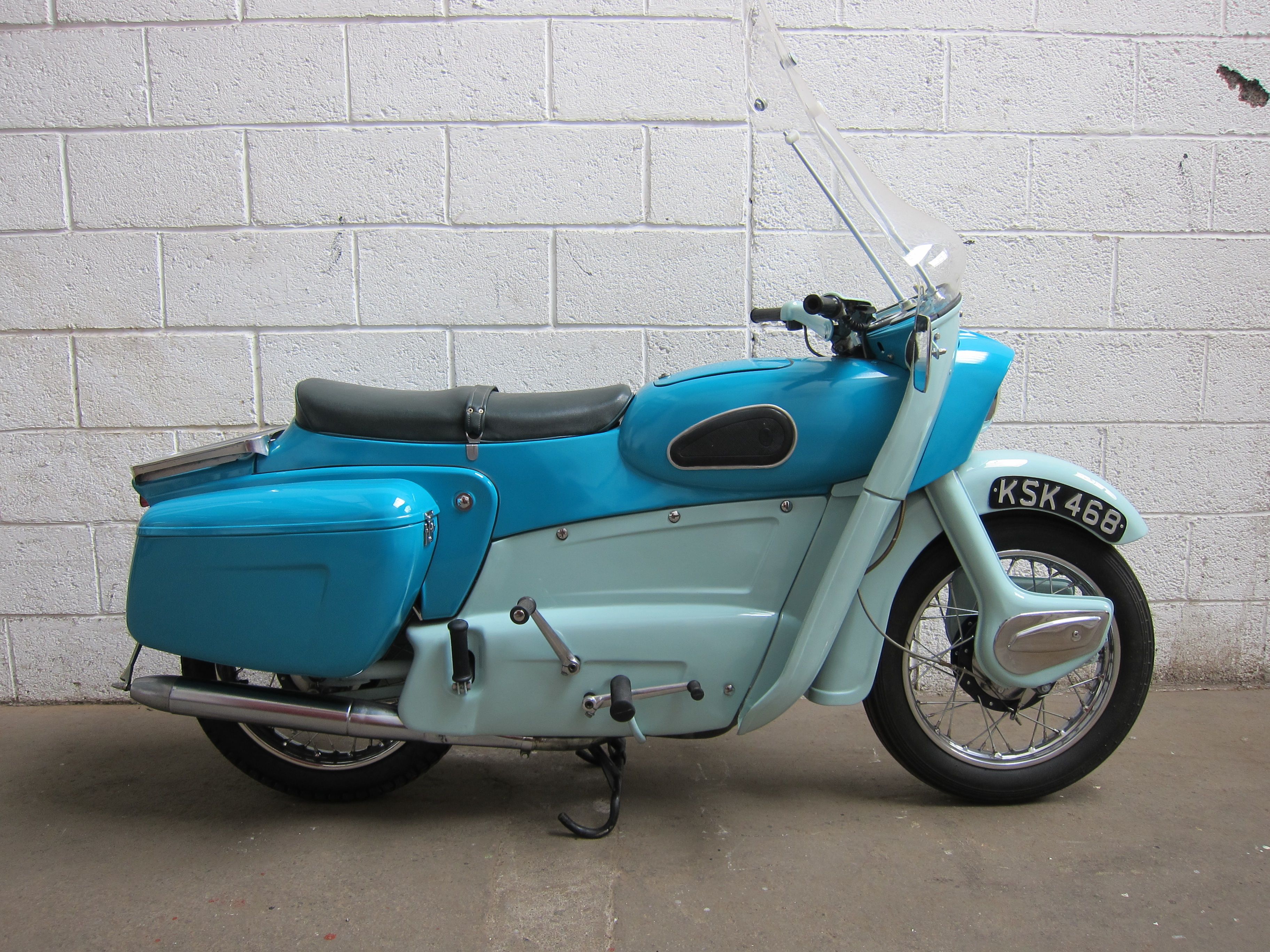 Bonhams Cars : 1960 Ariel 249cc Leader Frame no. T13163A Engine no. T13163A