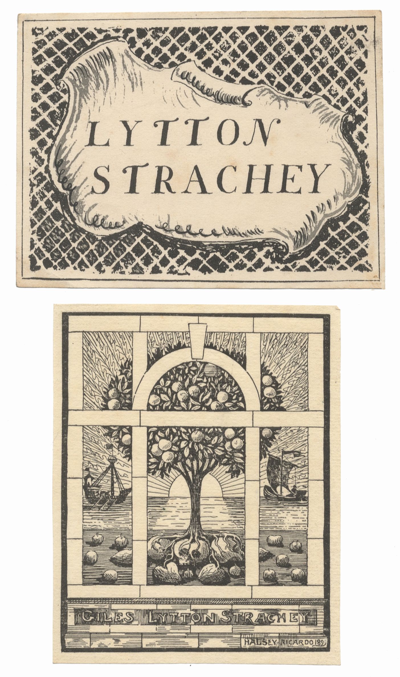 Bonhams : STRACHEY (LYTTON) Original design by Halsey Ricardo for ...