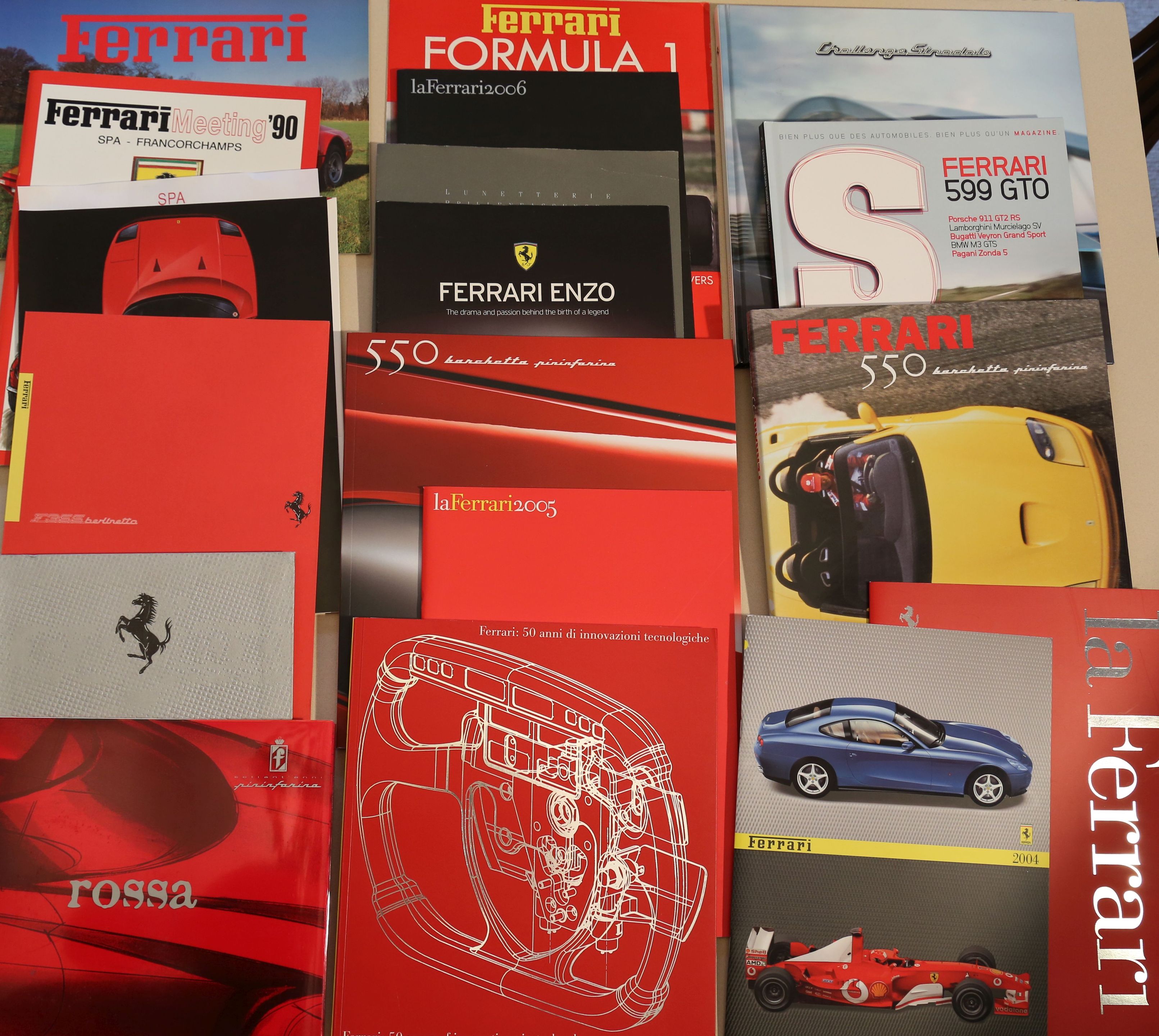 Bonhams Cars : A collection of Ferrari books