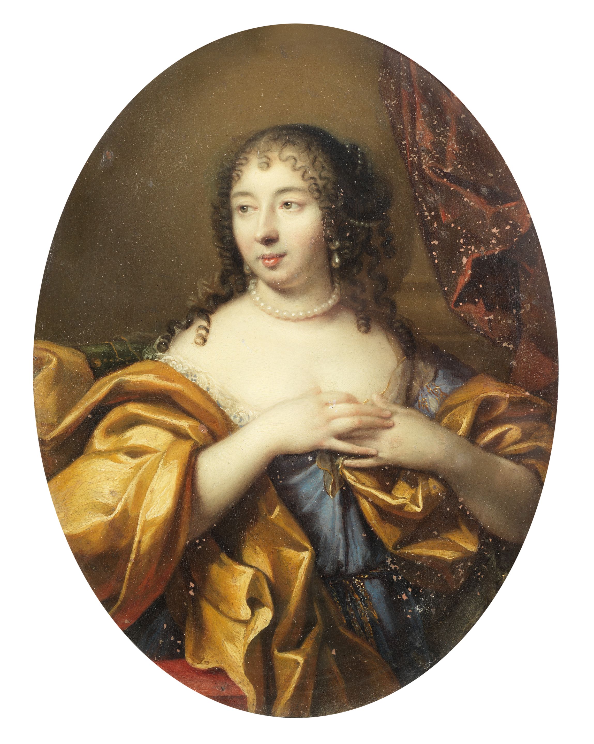 Bonhams : Pierre Mignard (Troyes 1612-1695 Paris) Portrait of a lady ...