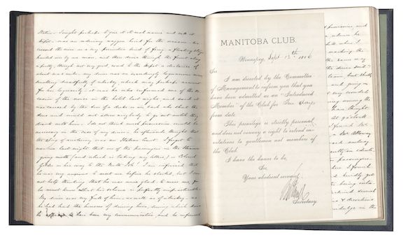Bonhams : CANADA – HUDSON'S BAY Autograph journal kept by Captain ...