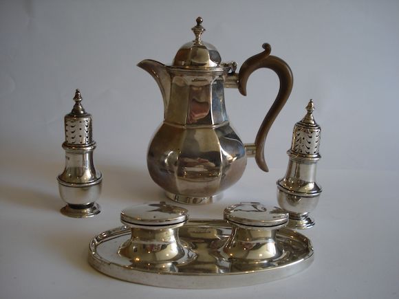 Bonhams : A small collection of silver various makers and dates
