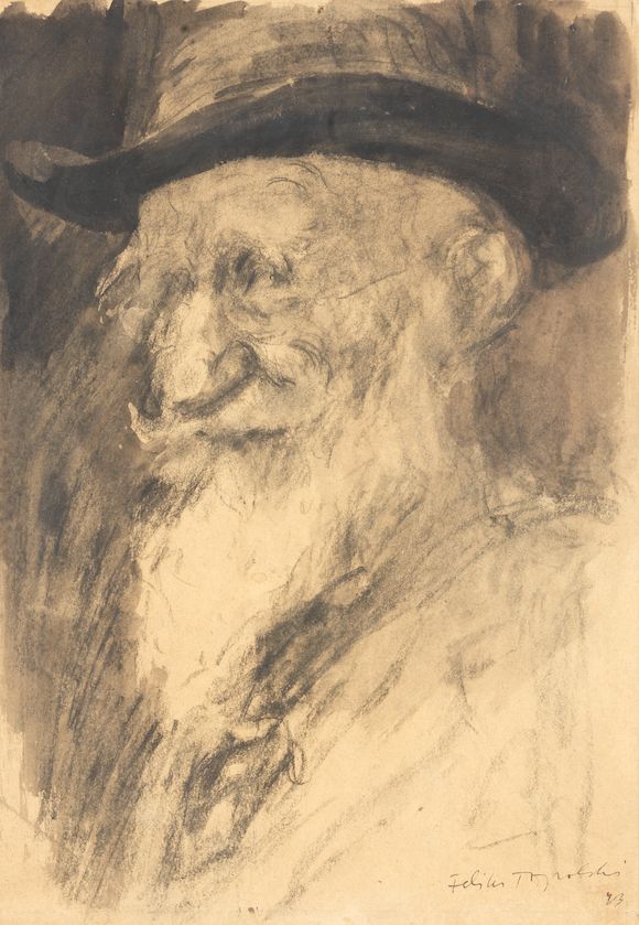 Bonhams : Feliks Topolski (Polish, 1907-1989) Portrait of George ...