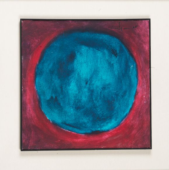 Bonhams : Ismail Gulgee (Pakistan, 1926-2007) Untitled (Nukta)