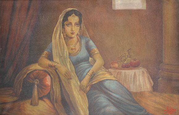 Bonhams : Ustad Allah Bux (Pakistan, 1895-1978) Maharani