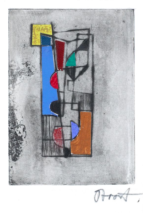 Bonhams : Sir Terry Frost R.A. (British, 1915-2003) Untitled (Quay) The ...