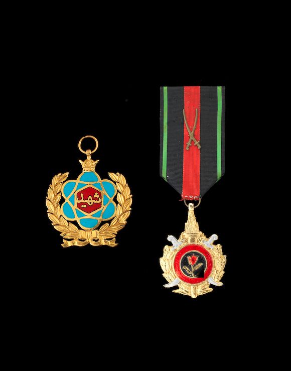 Bonhams : A GILT AND ENAMEL INSIGNIA OF THE ORDER OF THE IMMORTALS ...