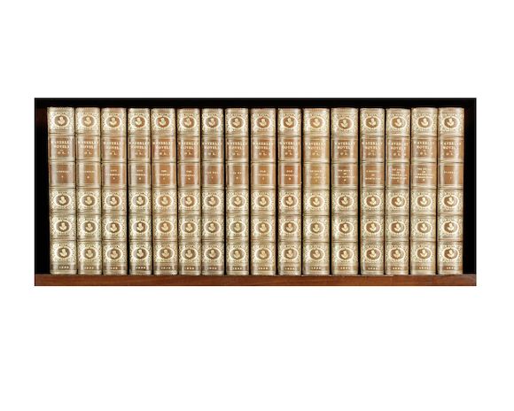 Bonhams : SCOTT (WALTER) The Waverley Novels, 48 vol., THE BORDER ...