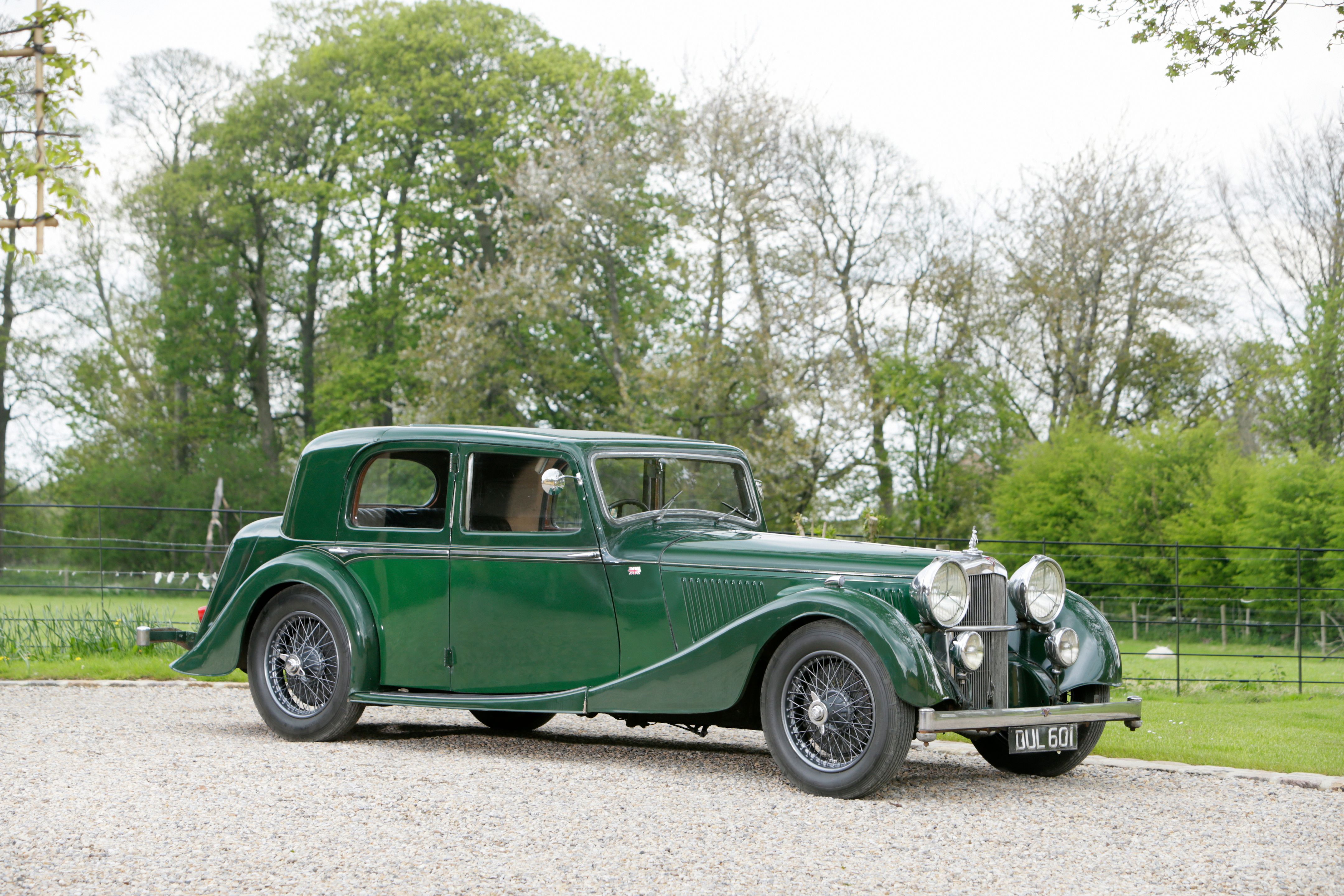 Bonhams Cars : 1937 Alvis 4.3-Litre Sports Saloon Chassis no. 18621
