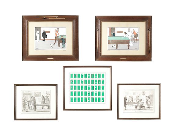 Bonhams : After Lance Thackeray (British, d. 1916): A pair of coloured lithographic prints ...