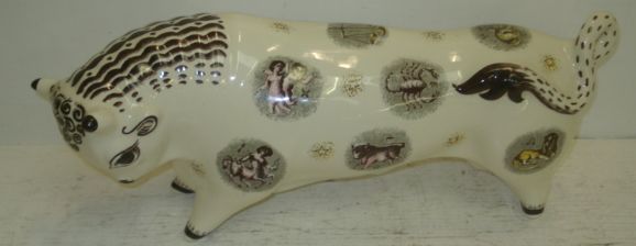 Bonhams : A Wedgwood zodiac, Ferdinand Taurus the bull, after a model ...