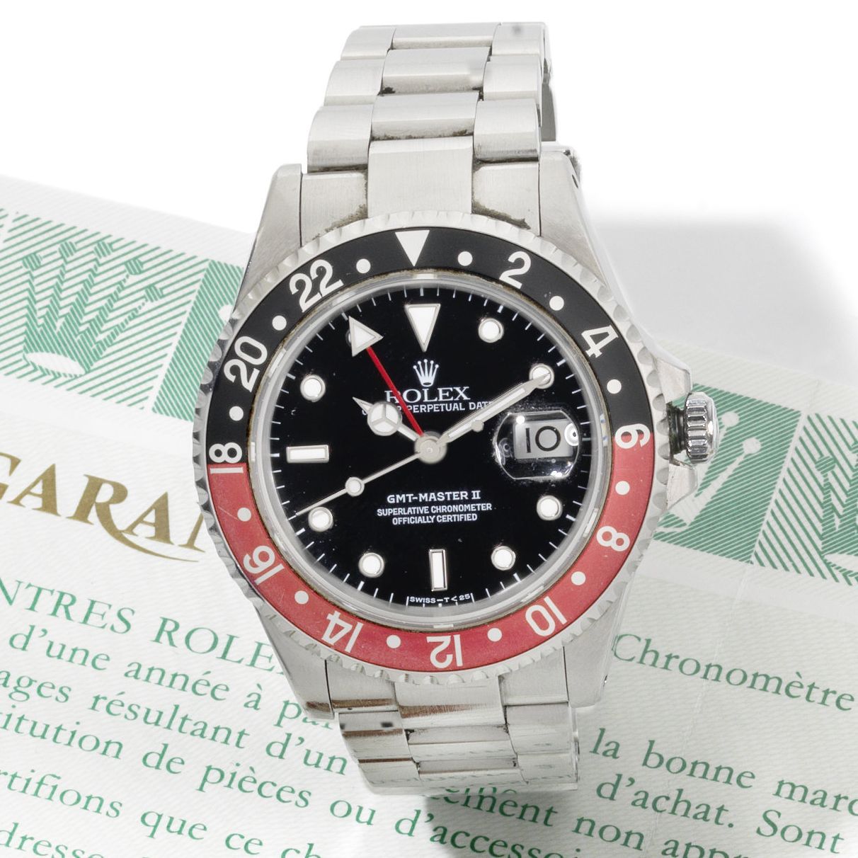 Bonhams : Rolex. A stainless steel automatic calendar bracelet watch ...