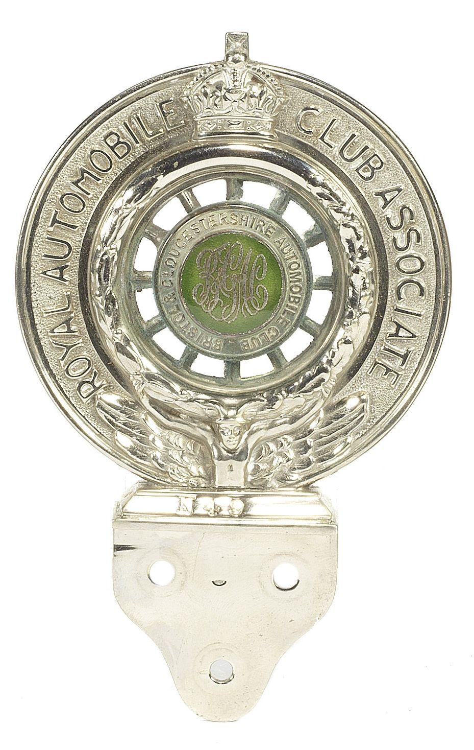 Bonhams Cars : A rare RAC associate member's badge with Bristol ...