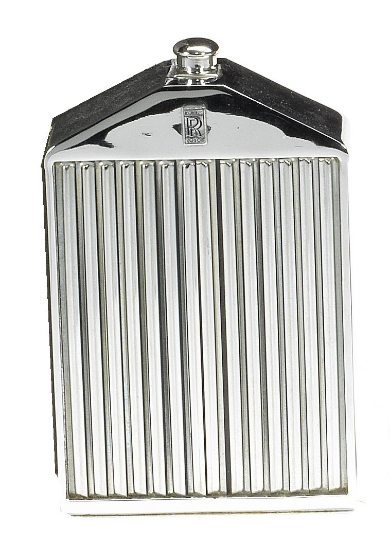 Bonhams Cars : A Rolls-Royce radiator decanter by Ruddspeed,