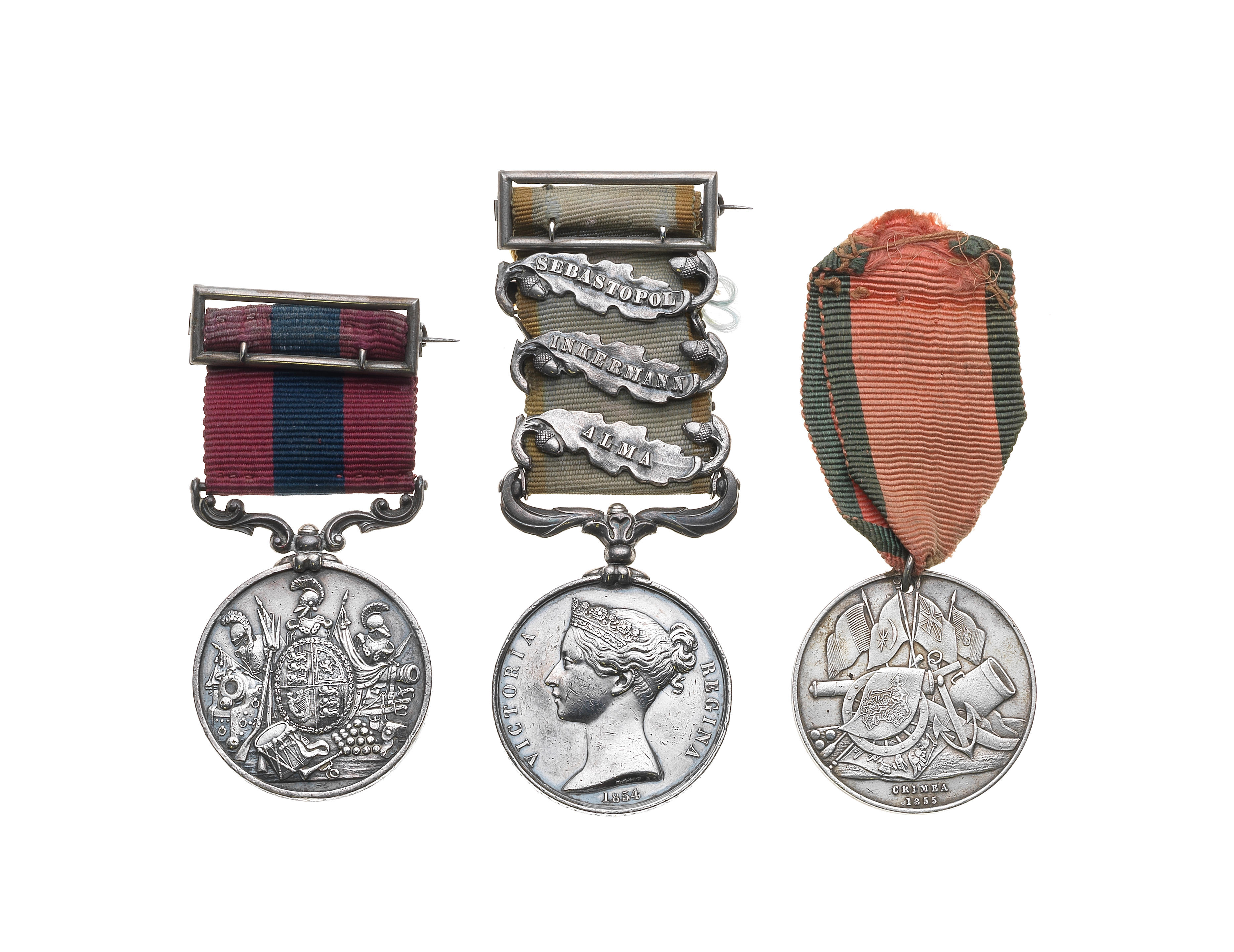 Bonhams A Crimean Dcm Group Of Three To Quartermaster Sergeant To