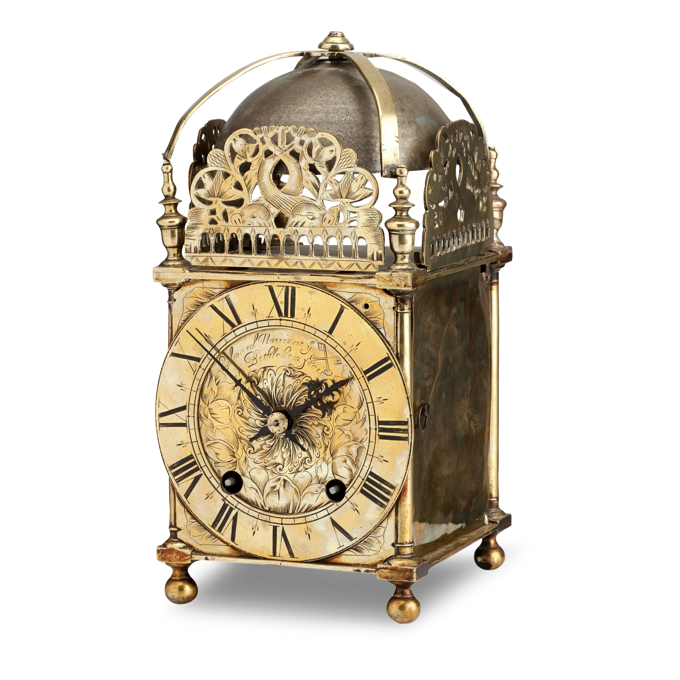 Bonhams : A 17th century and later Lantern Clock The dial engraved ...