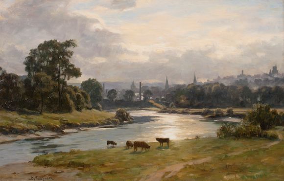 Bonhams : Duncan Cameron (British, 1837-1916) The town of Stirling