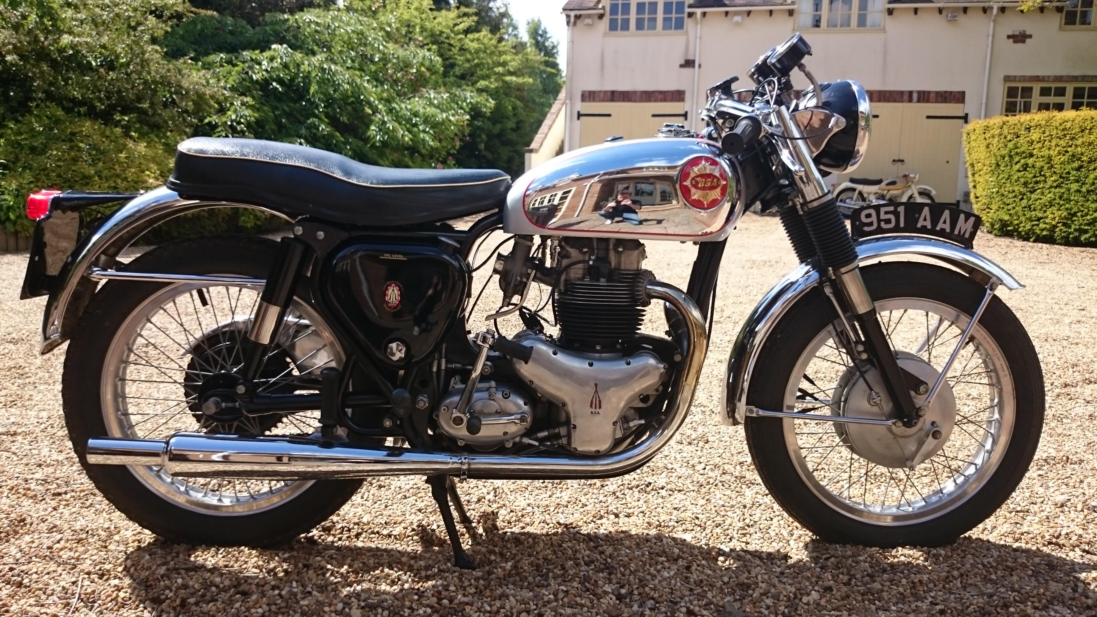 Bonhams Cars : 1962 BSA 650cc Rocket Gold Star Frame no. GA10 155 ...