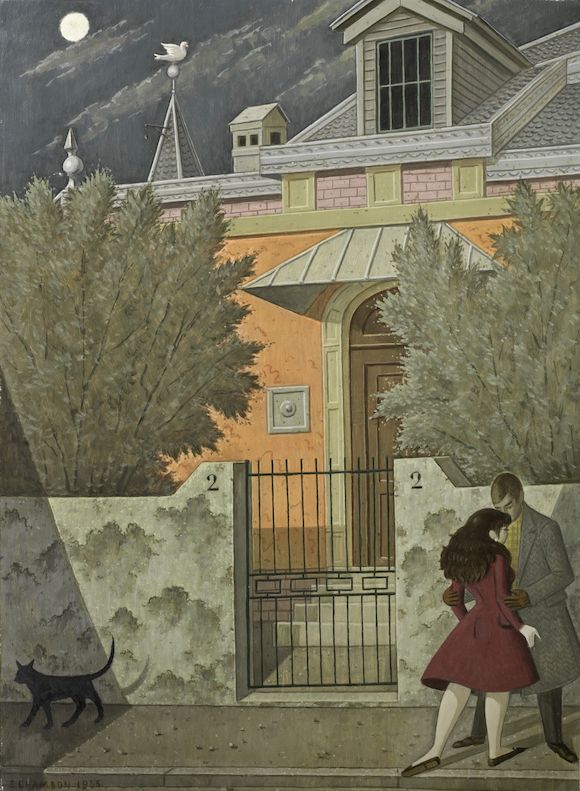 Bonhams : Emile François Chambon (Swiss, 1905-1993) Nocturne (Painted ...