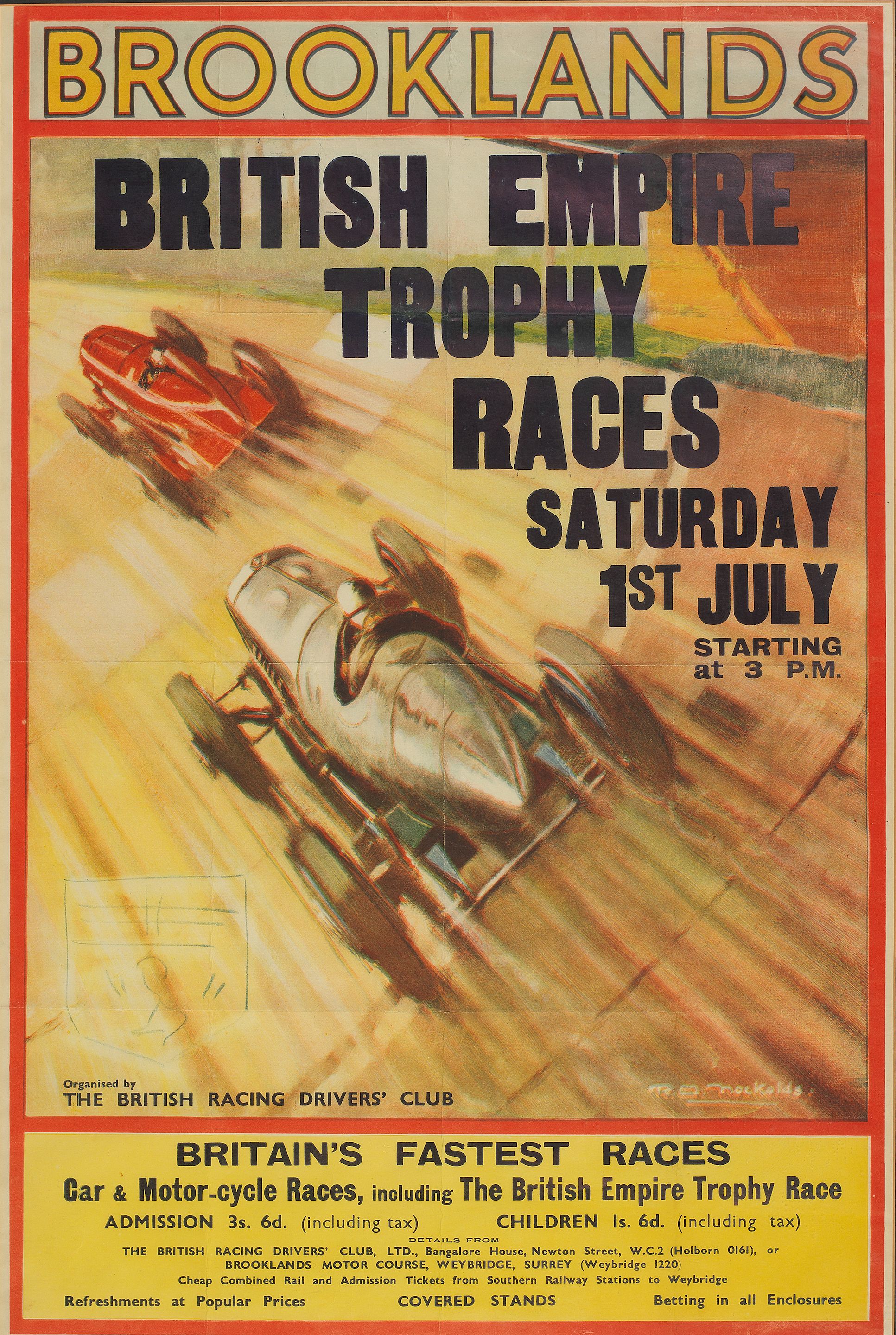 Bonhams Cars : An original Brooklands 'British Empire Trophy Race ...