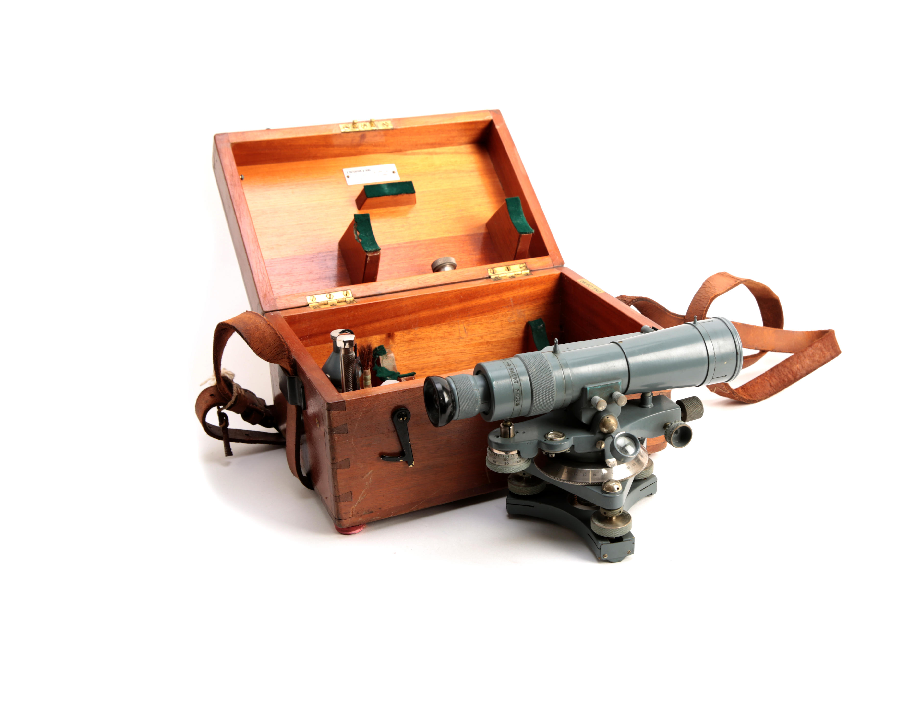 Bonhams A 20th Century Theodolite And Stand